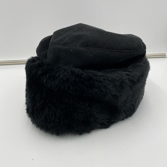Tilley | Accessories | Vtg Mistral By Tilley Endurables Black Faux Fur ...